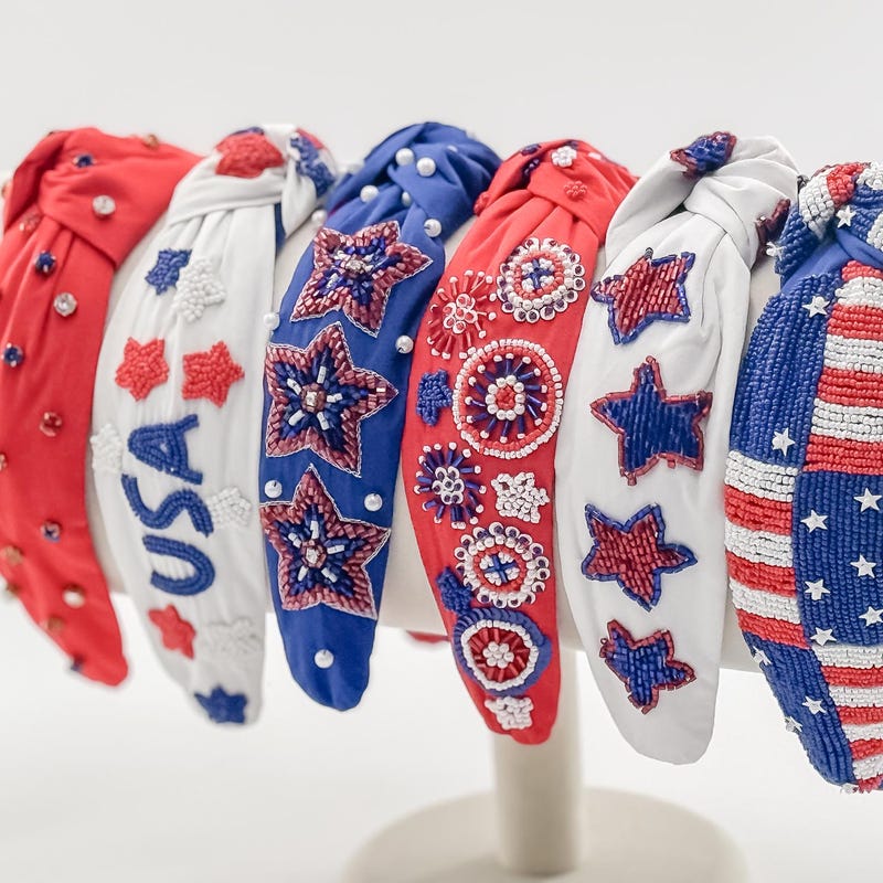 Patriotic Headband - Etsy