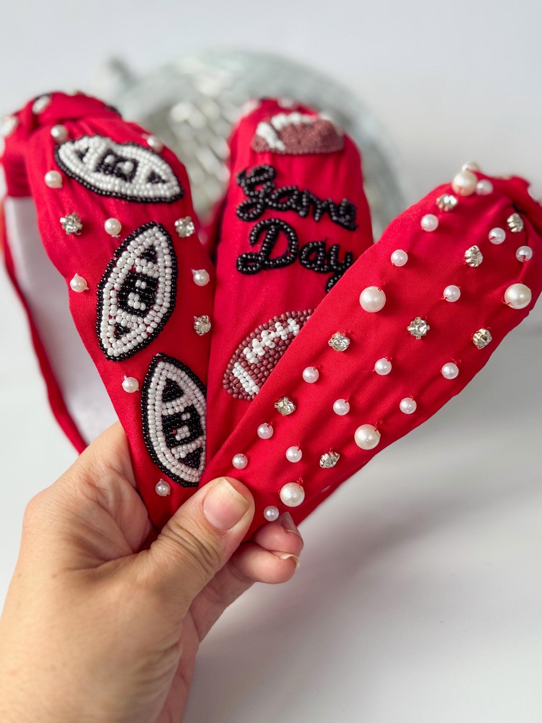 Game Day Headband, College Accessories, Football Headband, Tailgate ...