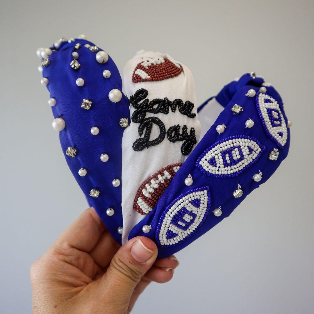 Game Day Headband, College Accessories, Football Headband, Tailgate ...