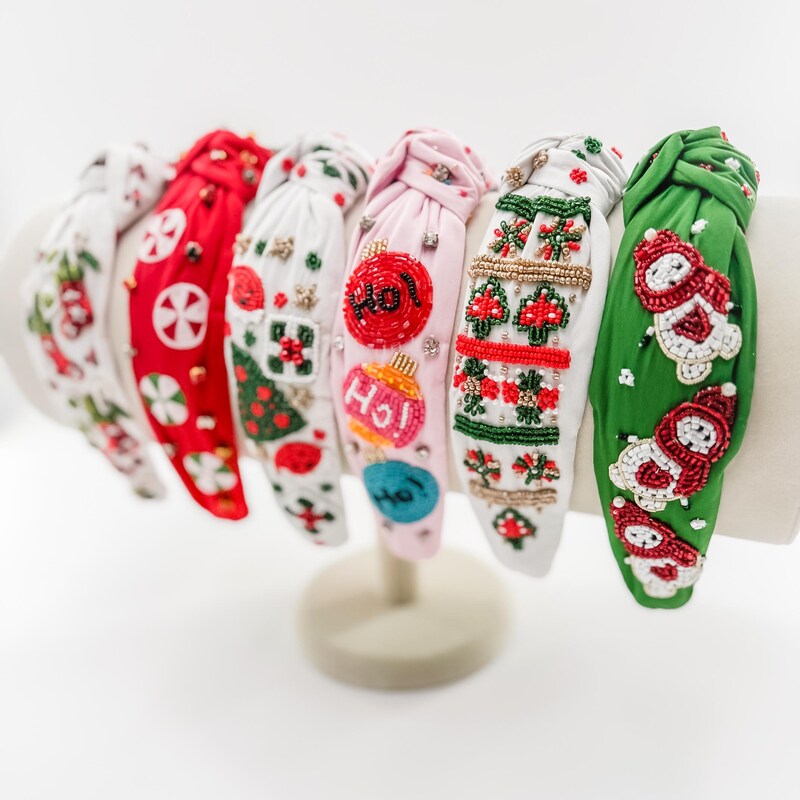 Christmas Headbands - Etsy