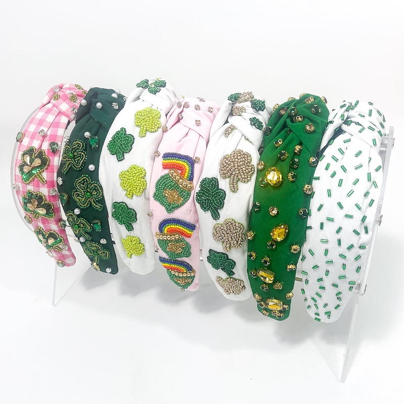 St Patricks Headband - Etsy