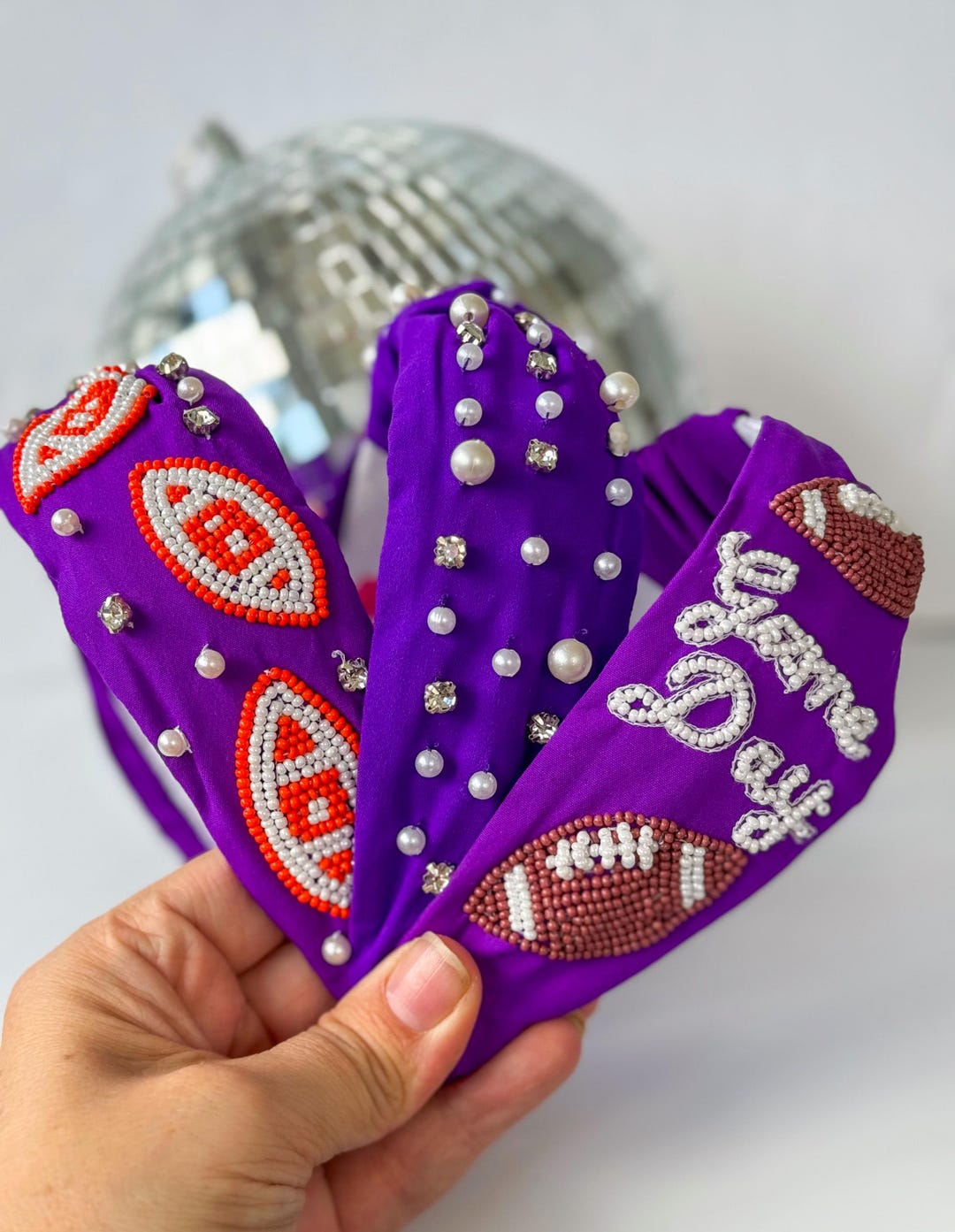 Game Day Headband, College Accessories, Football Headband, Tailgate ...