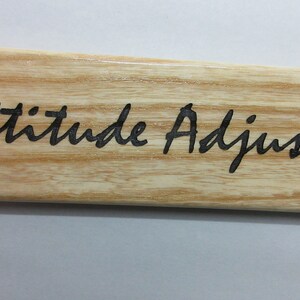 Attitude Adjuster Ash Ruler Wood Spanking Paddle Handmade by Walt - Etsy