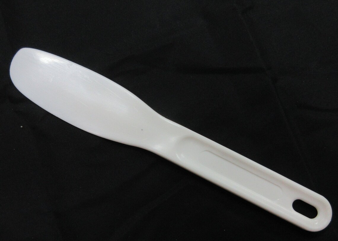 7" White Nylon Sandwich Spreader Mayonnaise Mustard Butter Ketchup ...