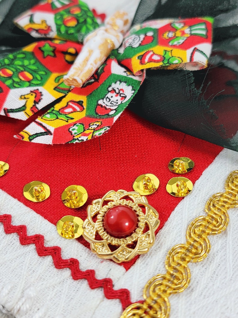 Baby Jesus Xmas Garish to Cherish Embellished Spirit Bag - Etsy