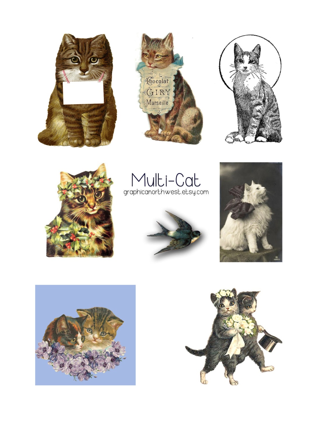 Printable CATS Instant Download High Resolution Digital Download - Etsy