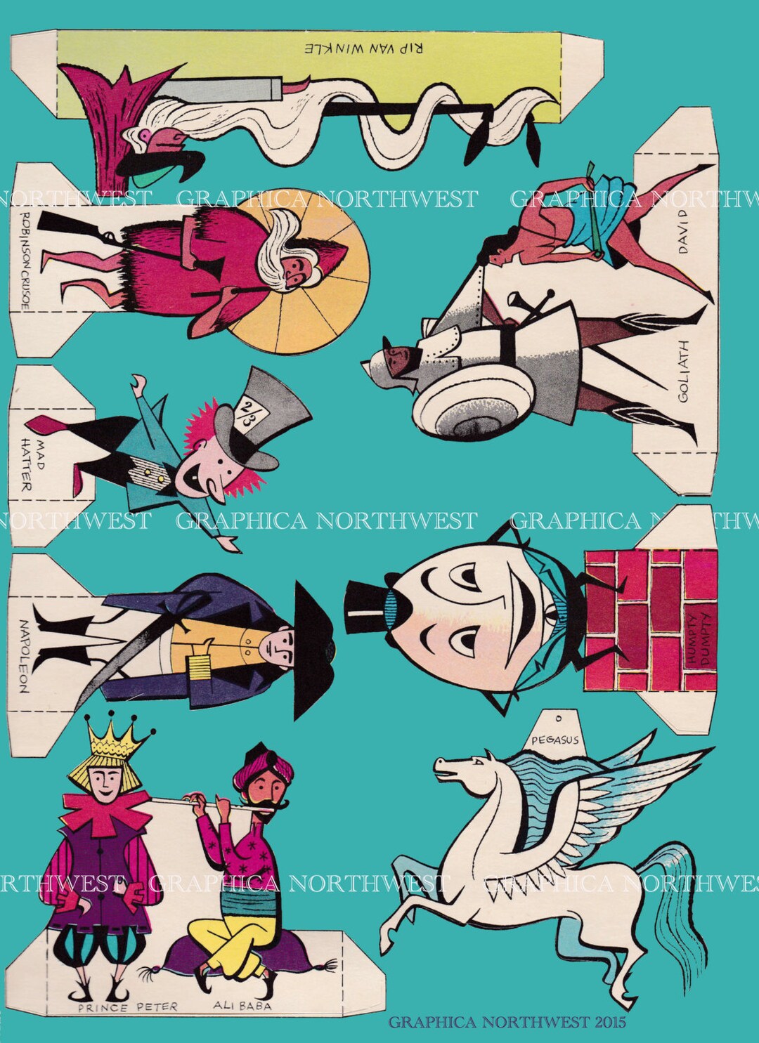 Instant Download High Resolution Digital File Famous and Infamous Folks ...