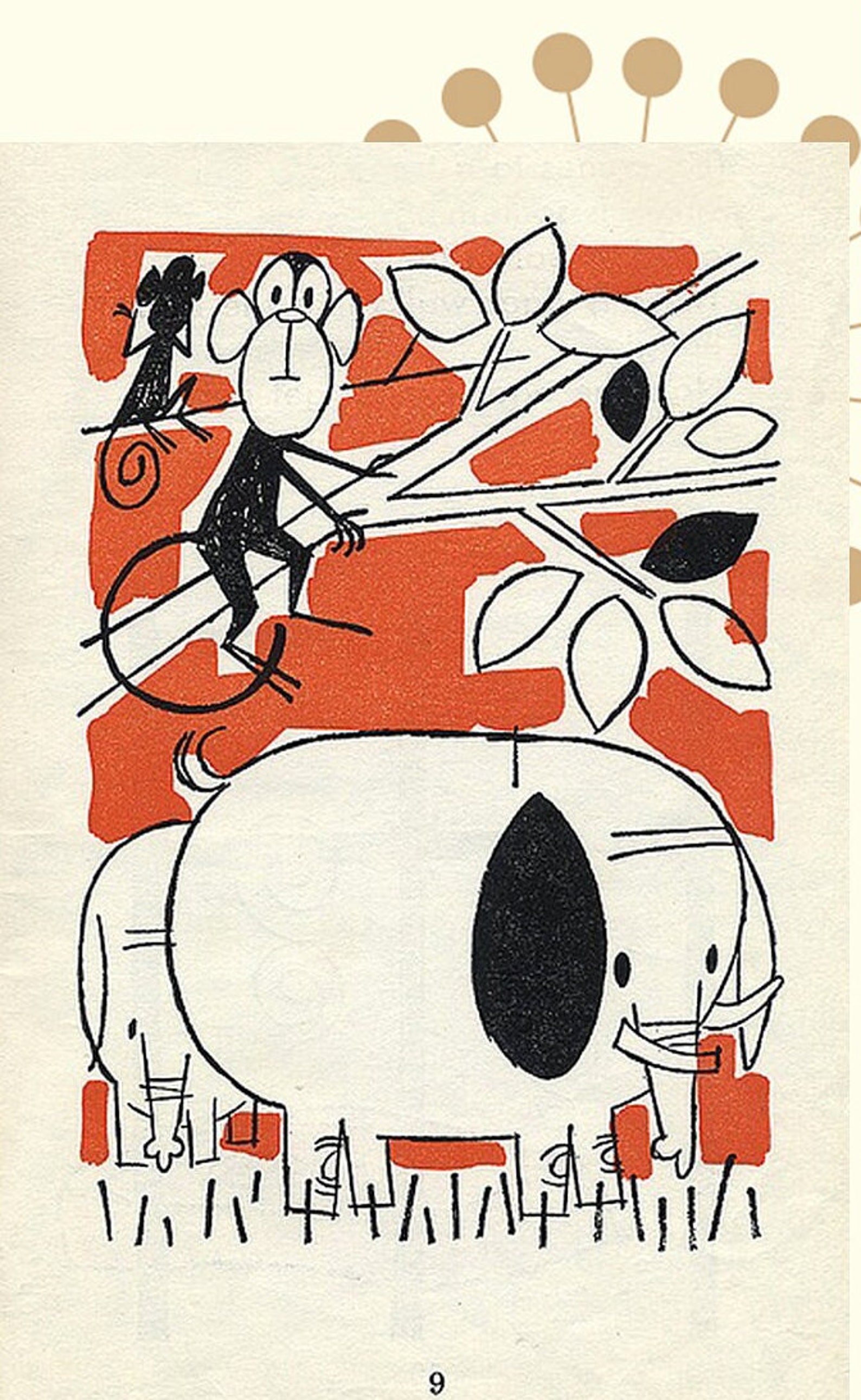 Monkey Digital Sheet Card Making, Collage, Kids Crafts Instant Download ...