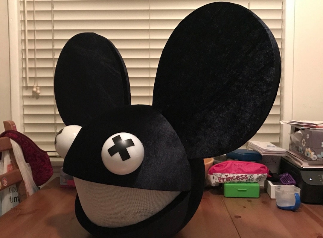 Deadmau5 Head Color Black With Lights and Wireless Remote Control ...