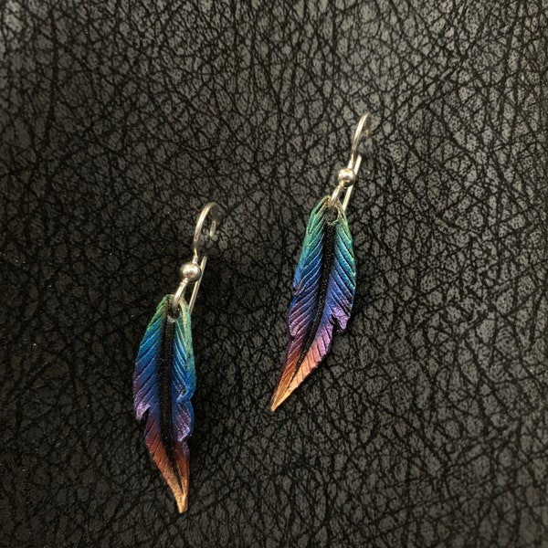 Raven Feather - Etsy