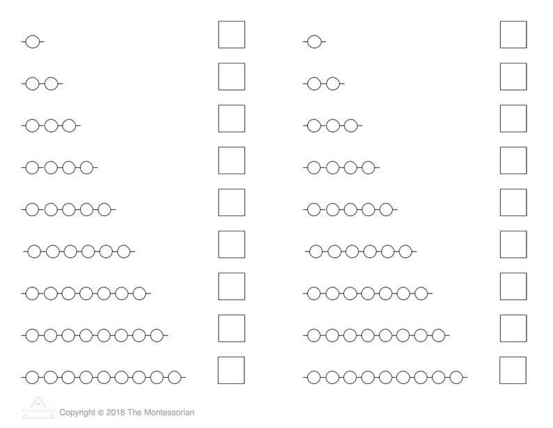 Short Bead Stair Recording Worksheet (PDF) - Etsy