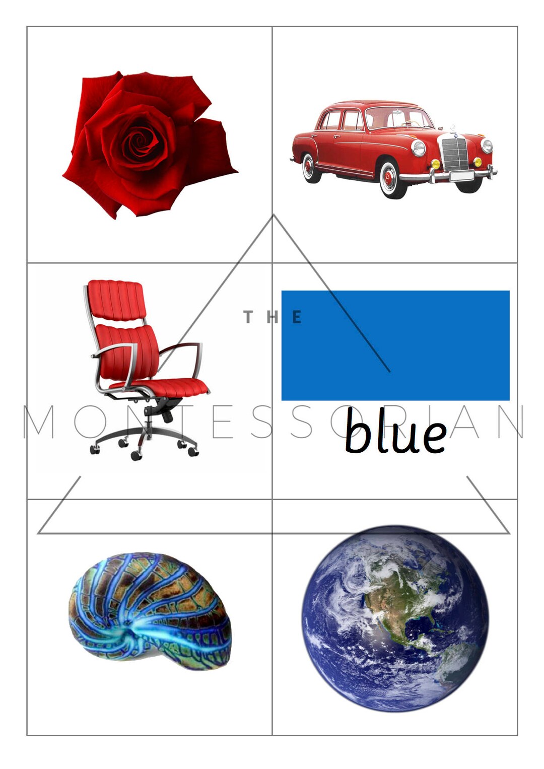 Complete Set Colour Sorting Educational Cards PDF Digital File - Etsy