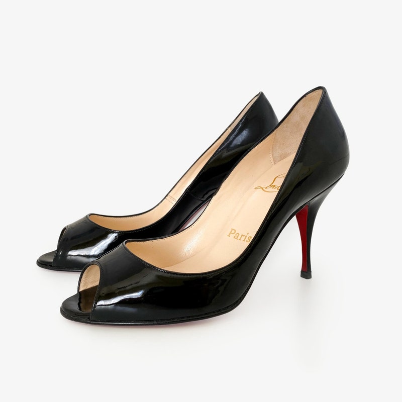 Red Bottom Leather Heels - Etsy