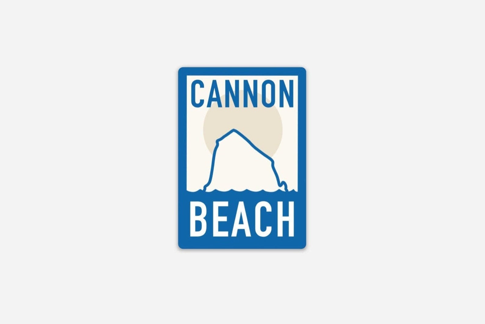 Cannon Beach Stickers | Oregon Coast, Pacific Northwest | Haystack Rock ...