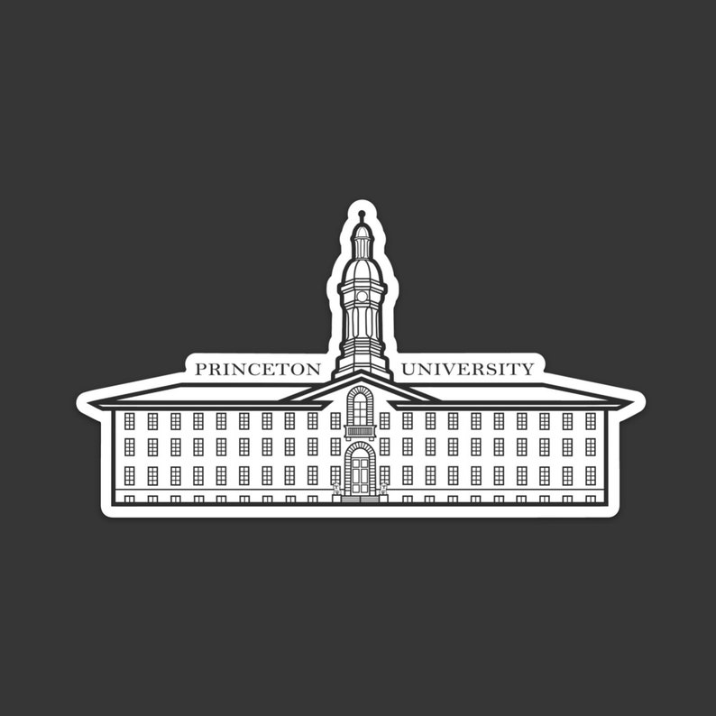 Princeton Stickers Tiger Mascot Students Alumni Waterproof Matte Vinyl ...