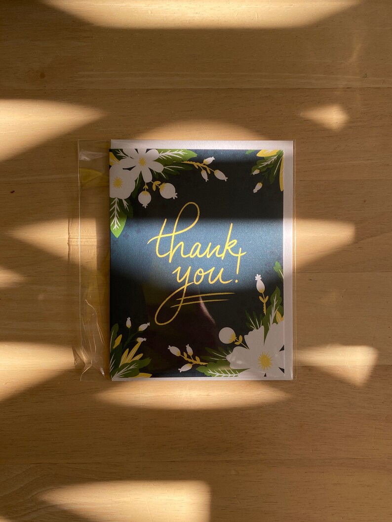 Thank You & I Love You Greeting Cards | Individual or Set of 8 ...