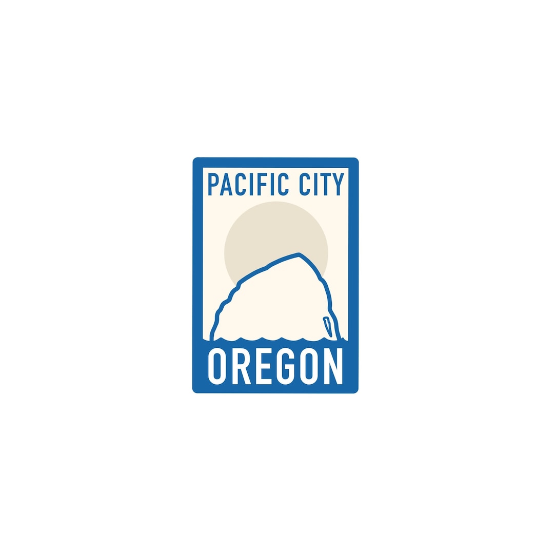 Pacific City Stickers | Oregon Coast, Pacific Northwest | Cape Kiwanda ...