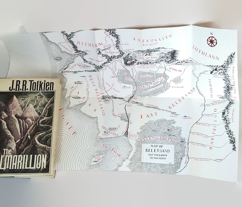 The Silmarillion, by J. R. R Tolkien, First U.S. Edition First Printing ...