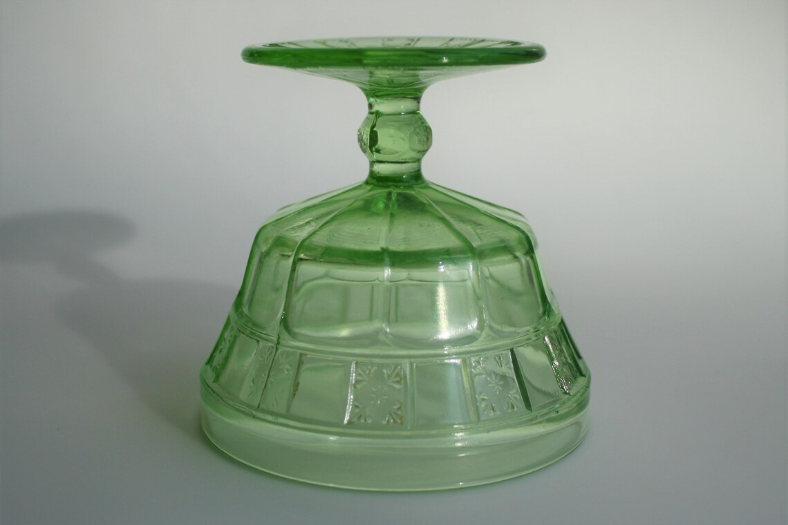 Depression Glass Doric Pattern Champagne/tall Sherbet by | Etsy