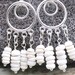 Puka Shell Dangle Earrings Chandelier Earrings Beach - Etsy