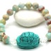 Turtle Shell Gemstone Bracelet Beach Jewelry Stretch - Etsy