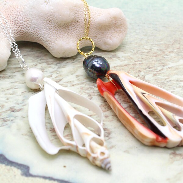 Shell Necklace - Etsy