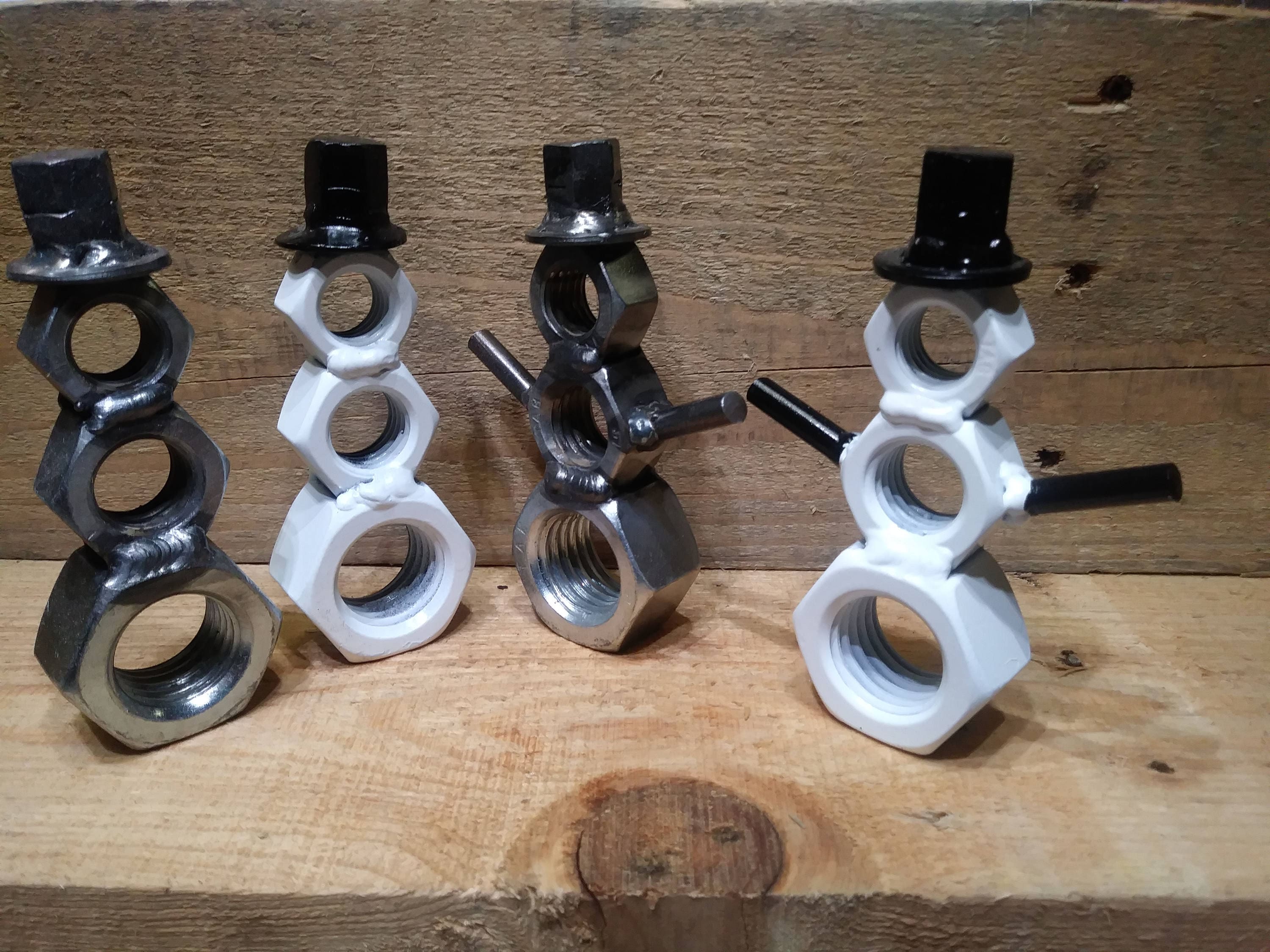 Welded Snowman - Etsy