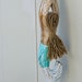 Carved and Painted Handcrafted Wooden Mermaids With Seagrass Hair ...