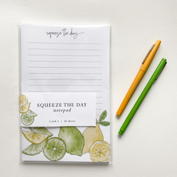 5 X 8 Notepad - Etsy