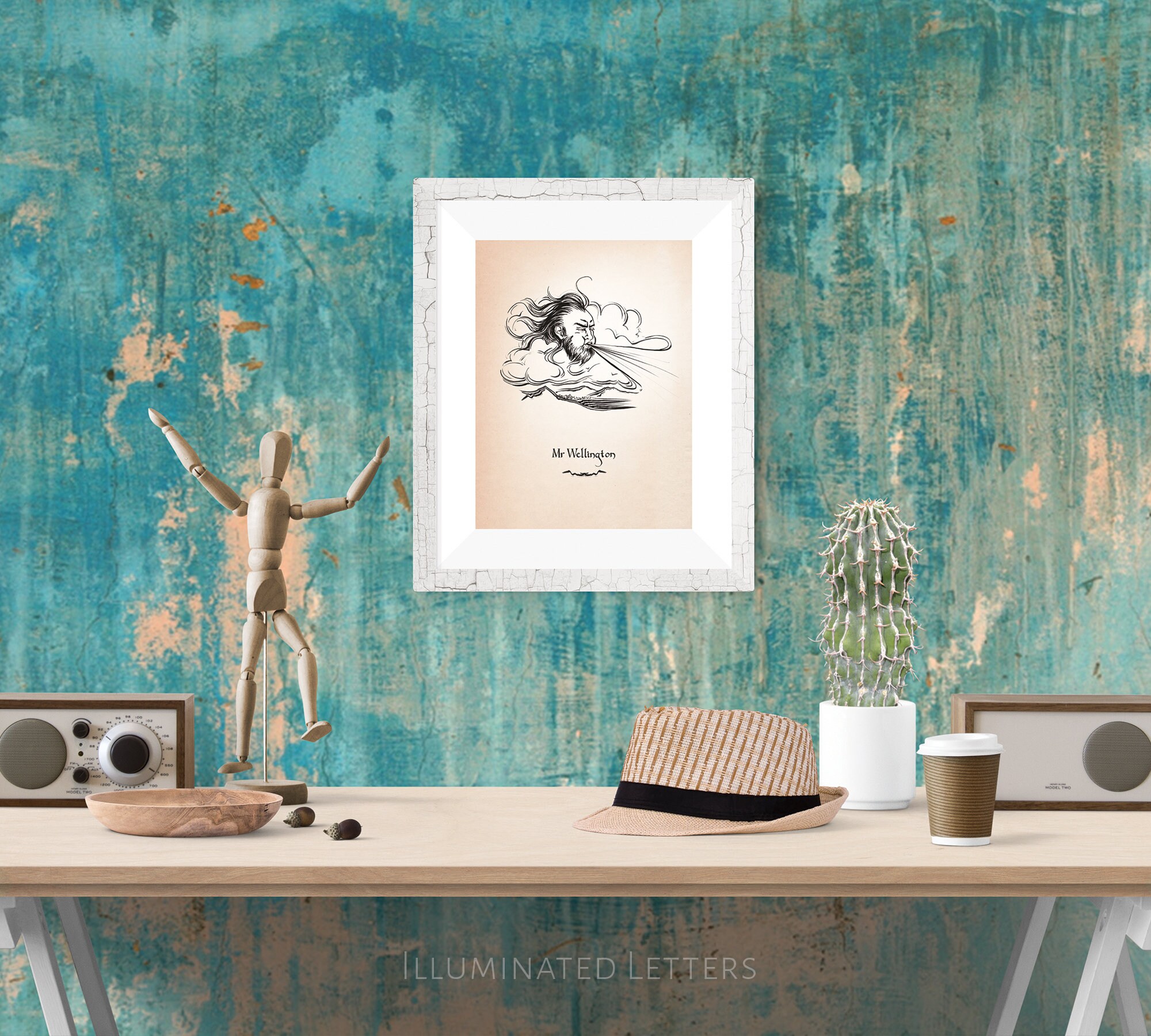 Mr Wellington / INSTANT DOWNLOAD / New Zealand City Personification ...