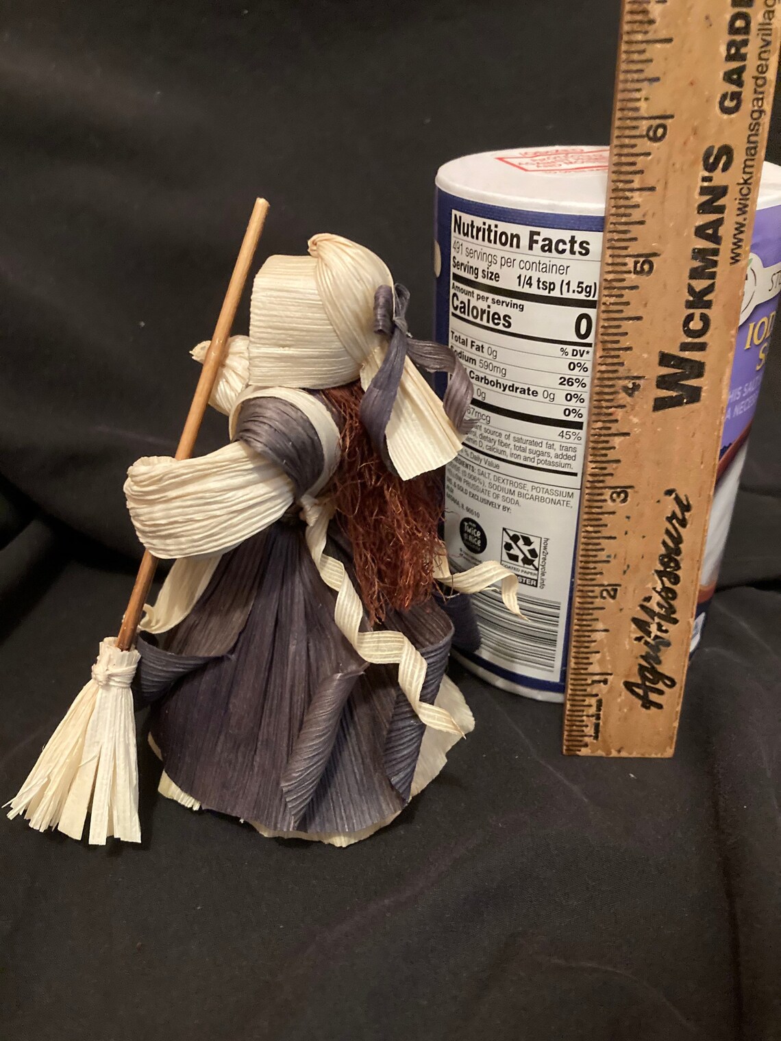 1/12 Scale Miniature Corn Husk Lady - Etsy
