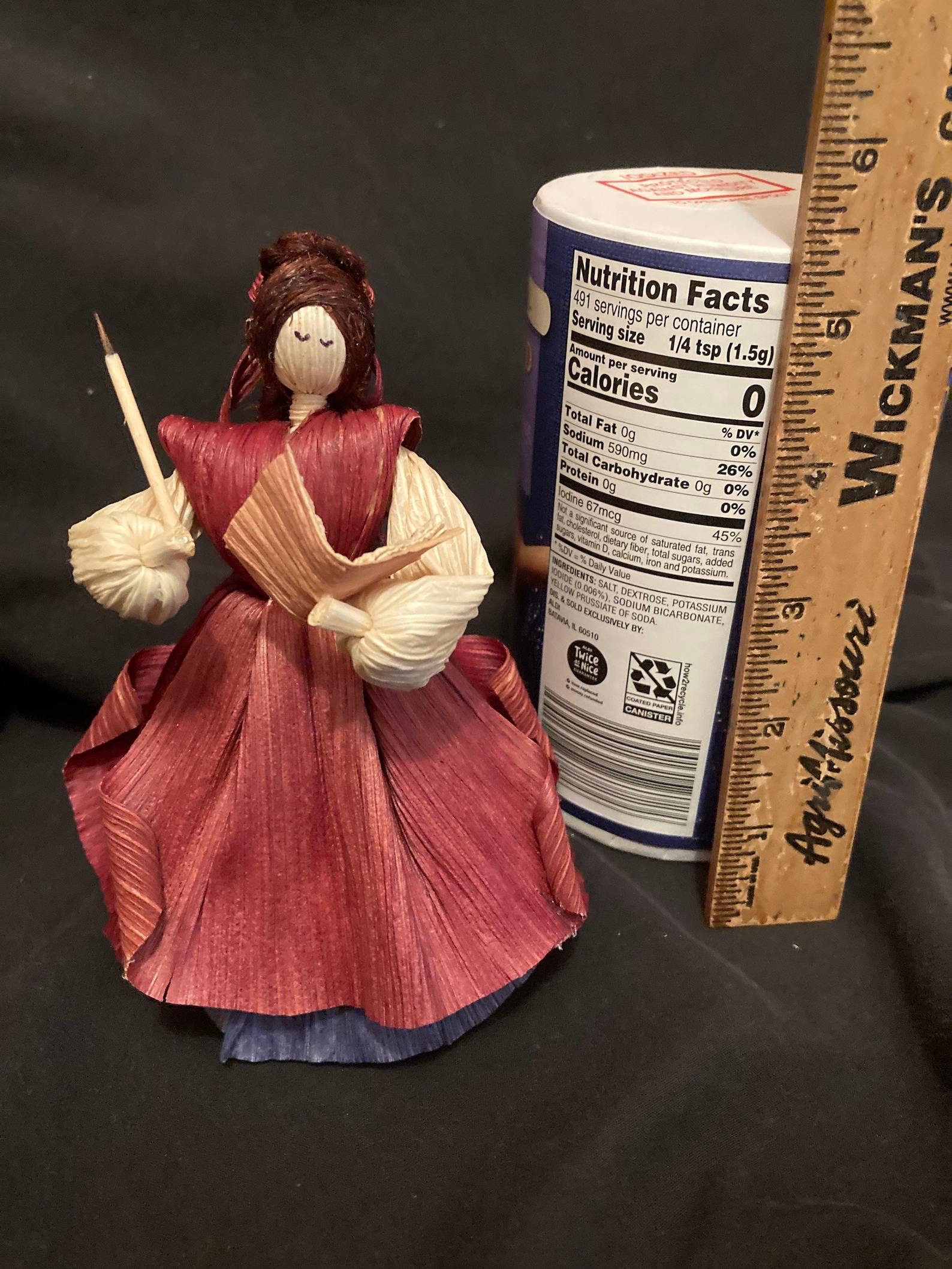1/12 Scale Miniature Corn Husk Lady - Etsy
