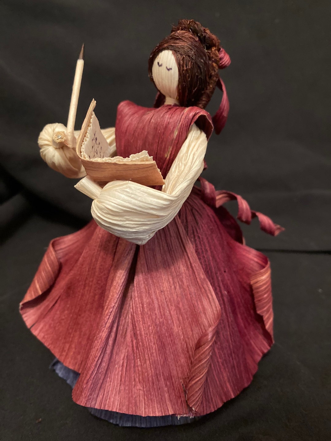 1/12 Scale Miniature Corn Husk Lady - Etsy