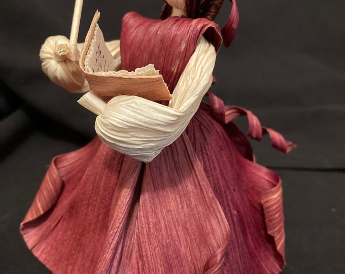 1/12 Scale Miniature Corn Husk Lady - Etsy