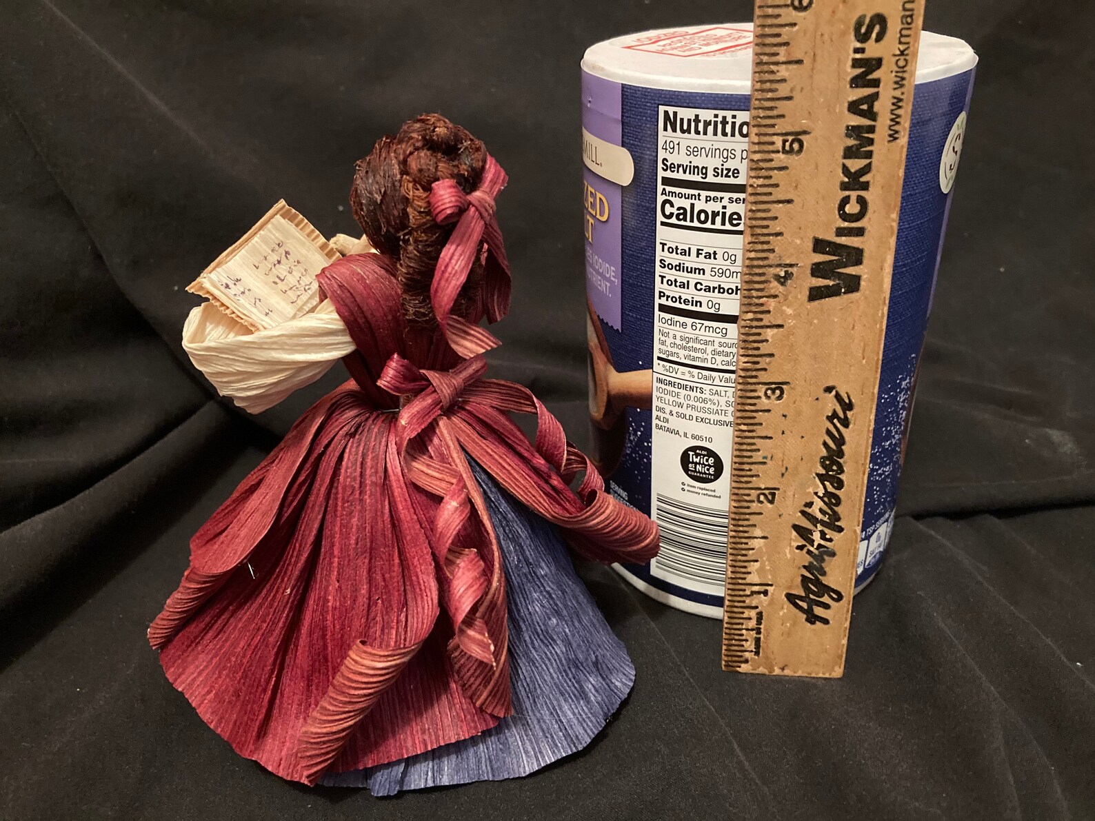 1/12 Scale Miniature Corn Husk Lady - Etsy