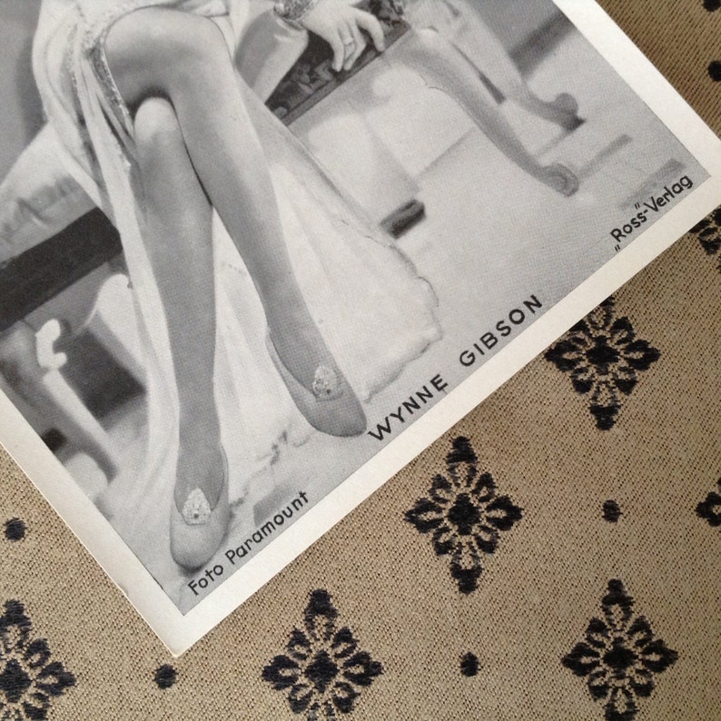 Vintage Photo Wynne Gibson 1930s Original 5x7 - Etsy