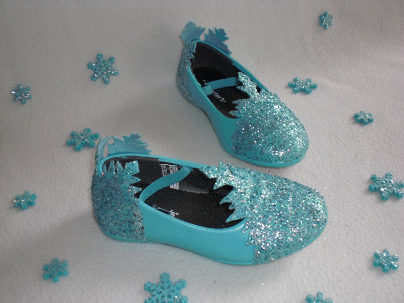 Ice Queen Shoe Template for Girls Instant Download Kids - Etsy