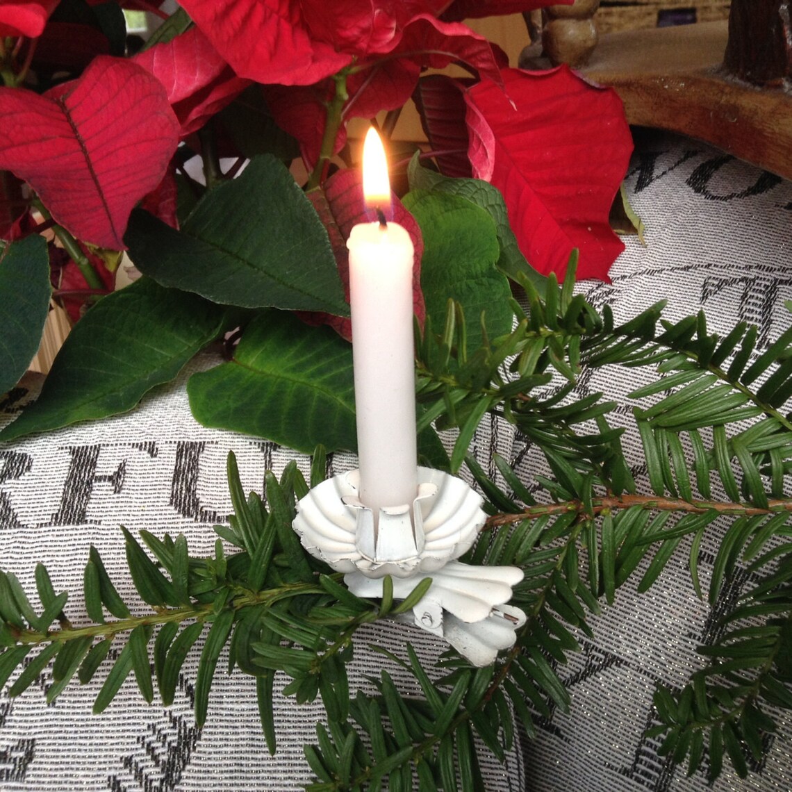 12 Red Candles for Vintage German Clip-on Candleholders for - Etsy