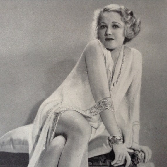 Vintage Photo Wynne Gibson 1930s Original 5x7 | Etsy