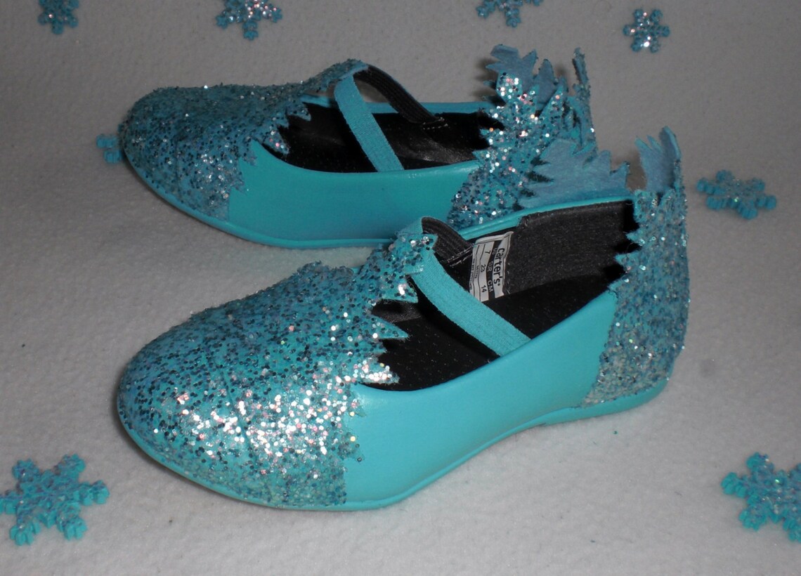 Ice Queen Shoe Template for Girls Instant Download Kids - Etsy