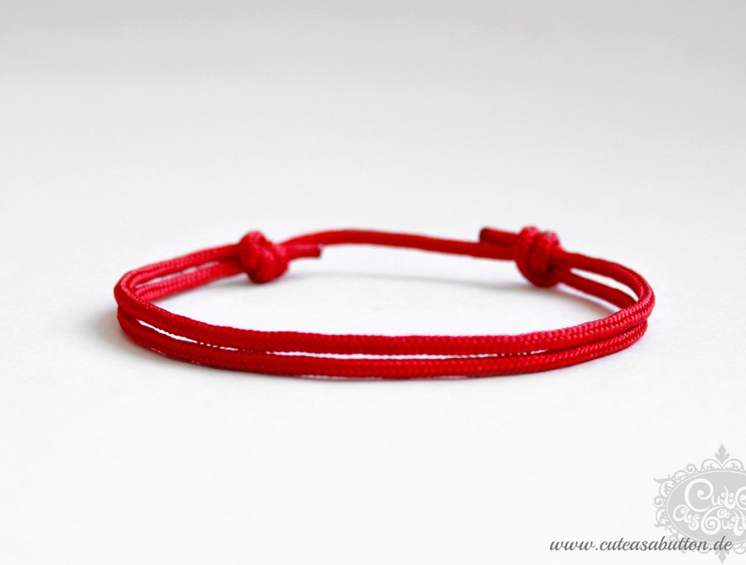 Cute as a Button sailing Rope / Skinny Fire Red - Etsy