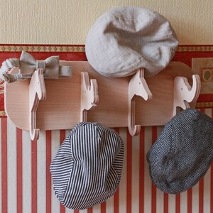 Wardrobe With Four Animals From the Farm, Children's Wardrobe, Animal ...