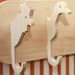 Wardrobe With Four Animals From the Farm, Children's Wardrobe, Animal ...