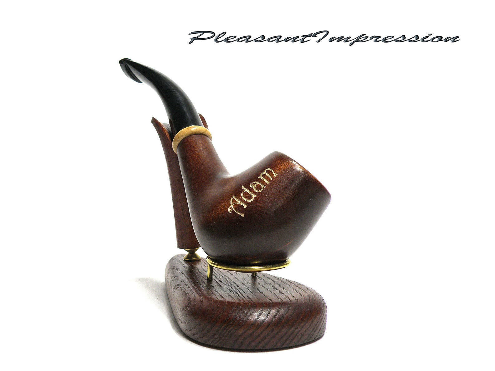 Wooden Tobacco Pipe Smoking Pipe Custom Pipe Mens Gift Gift - Etsy