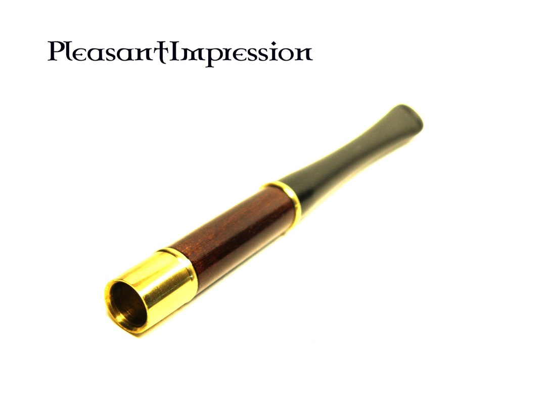 Short Cigarette Holder, Personalized Mouthpiece, Wooden Cigarette ...
