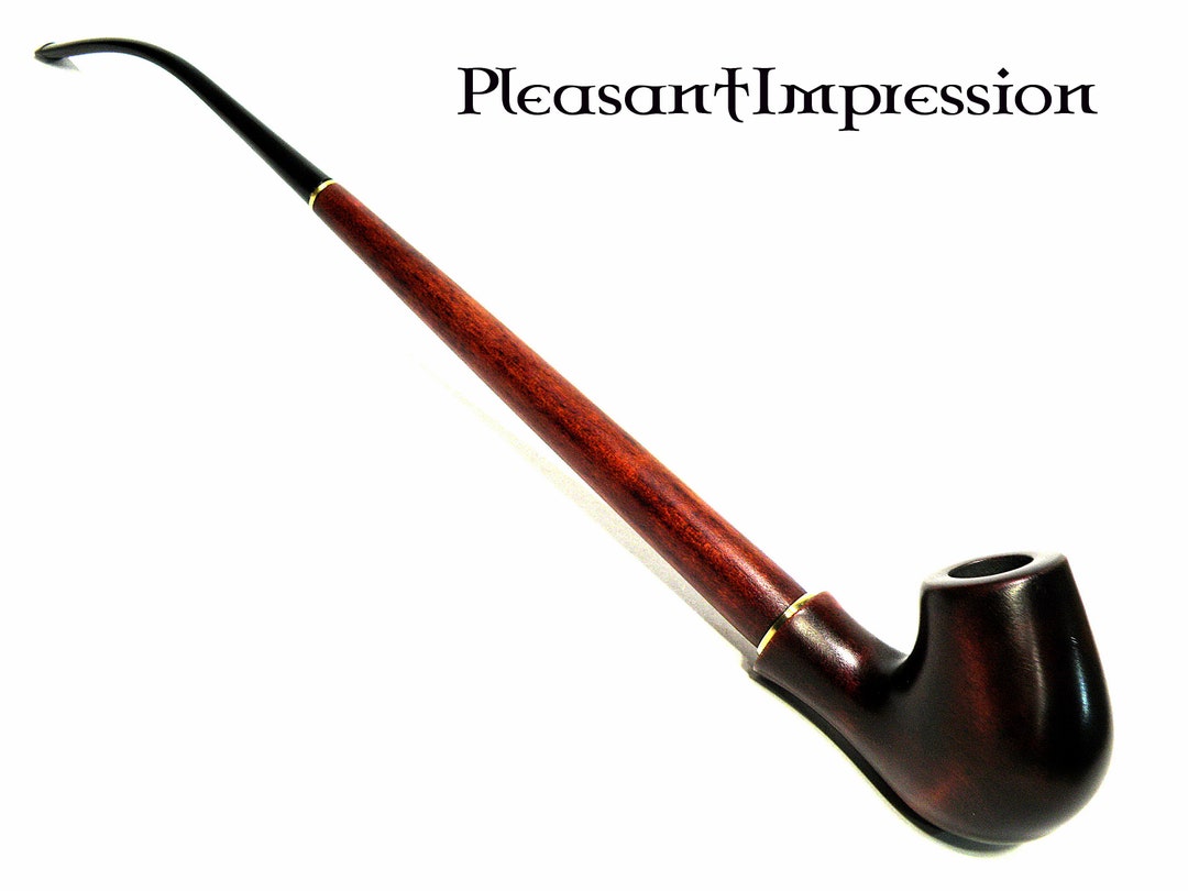 Long Tobacco Pipe Wooden Pipe Long Stem Pipe for Smoking Tobacco Pipe ...