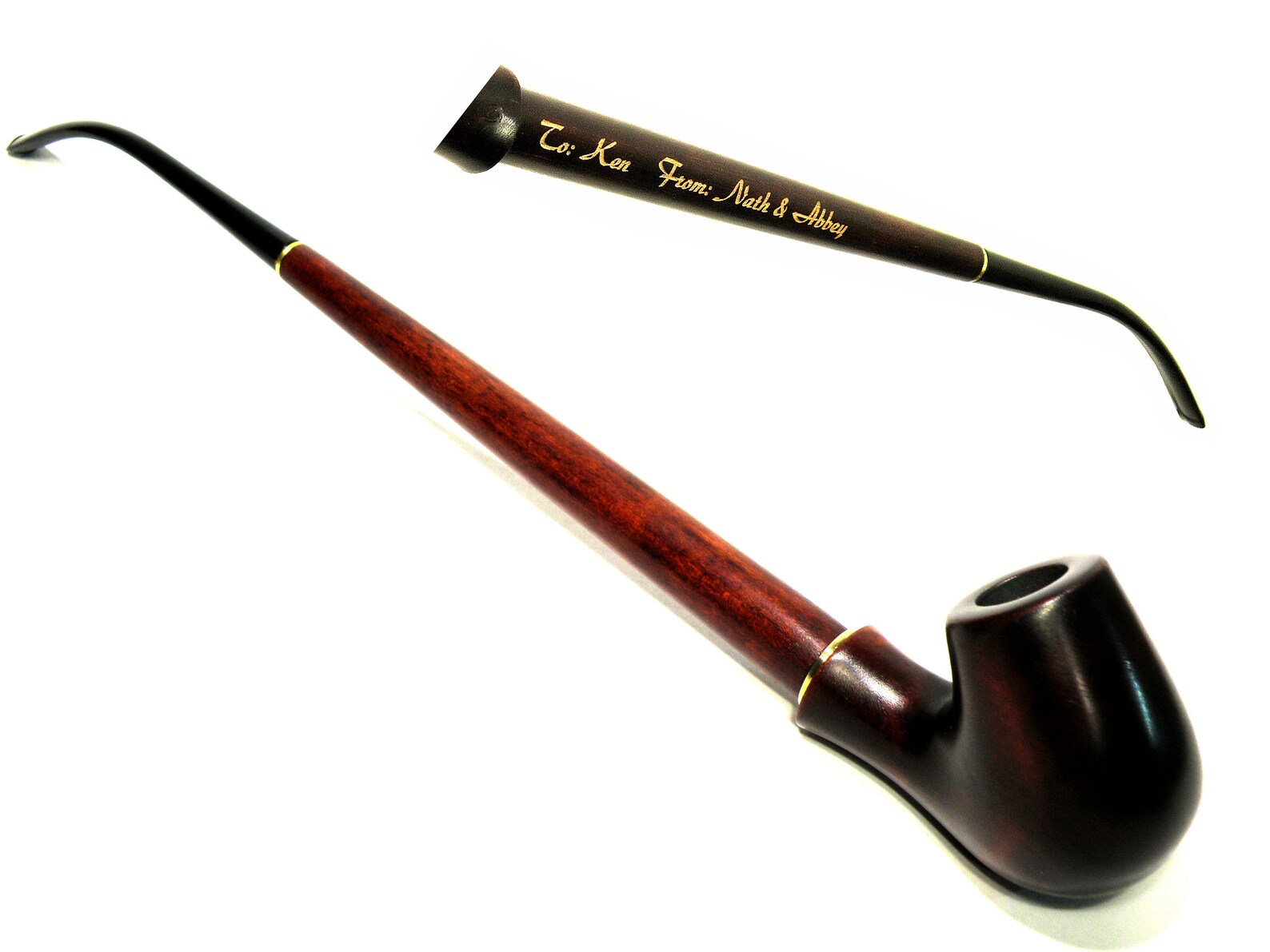 Long Tobacco Pipe Wooden Pipe Long Stem Smoke Pipe for Smoking - Etsy