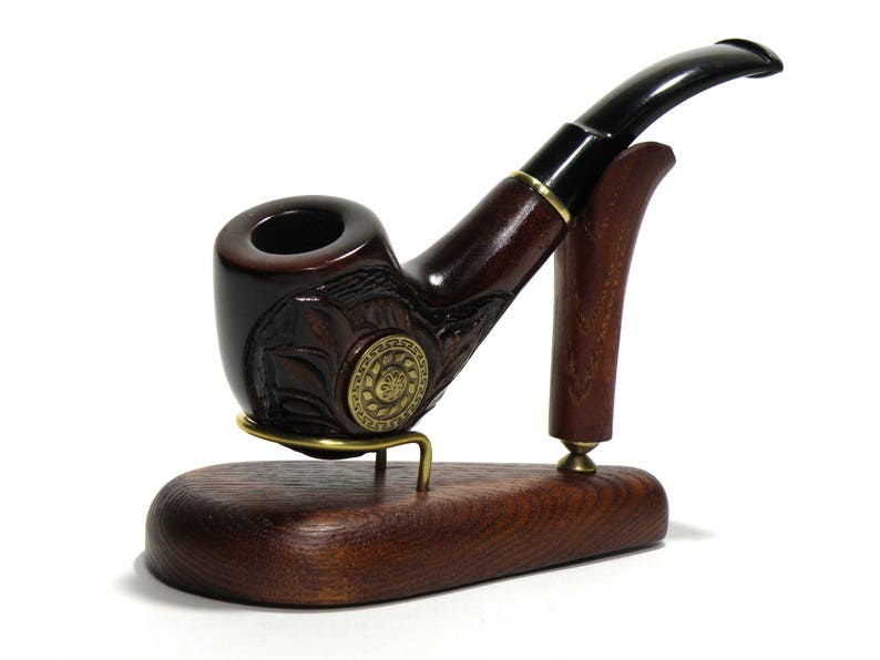 Wooden Pipe Viking Runes Smoking Tobacco Pipe Viking Pipe Rune | Etsy