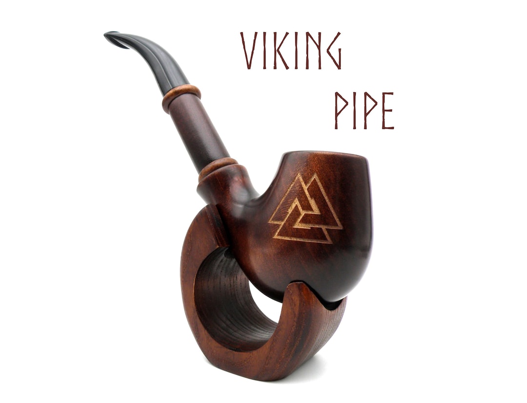 Viking Pipe Vegvisir Smoking Pipe Viking Accessories Celtic Alphabet ...