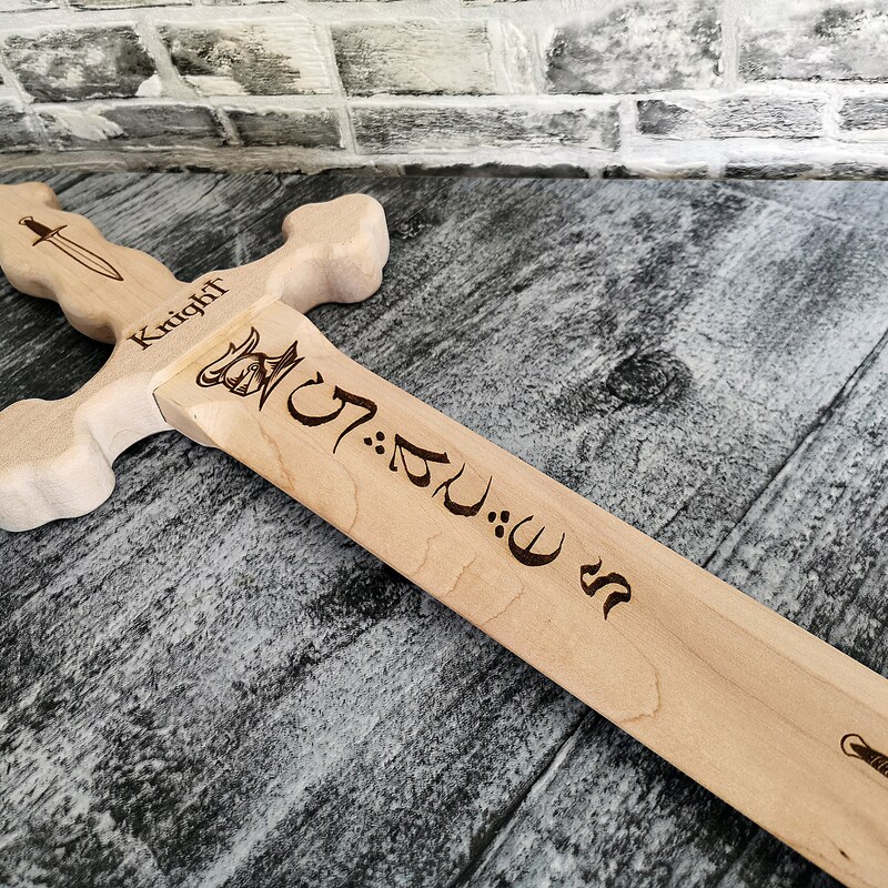 Wooden Sword - Etsy